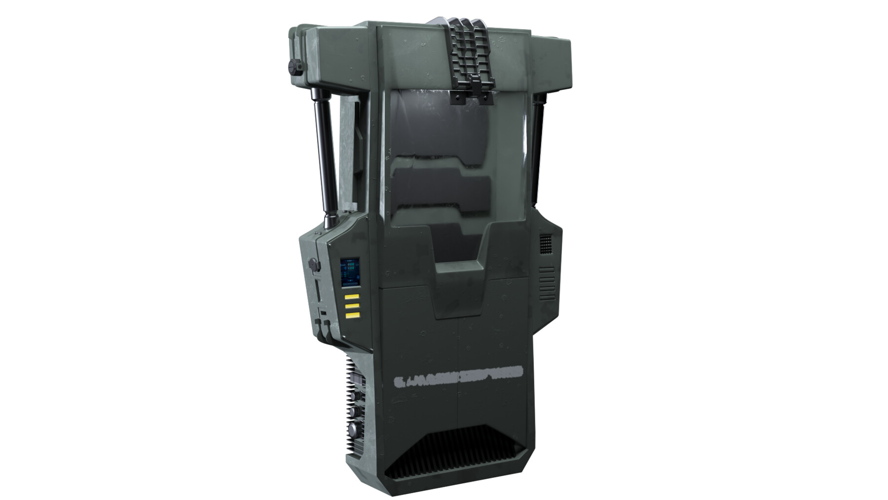 ArtStation - Sci-fi Cryostasis Capsule from HALO | Resources