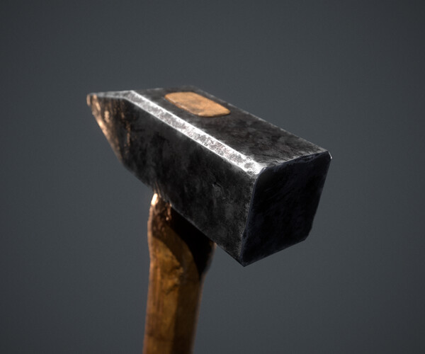 ArtStation - Game Ready Sledge Hammer | Game Assets
