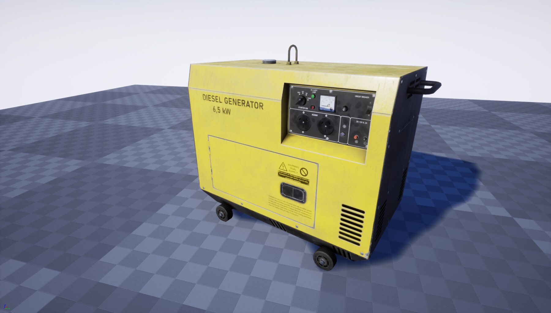 ArtStation - Diesel generator | Game Assets