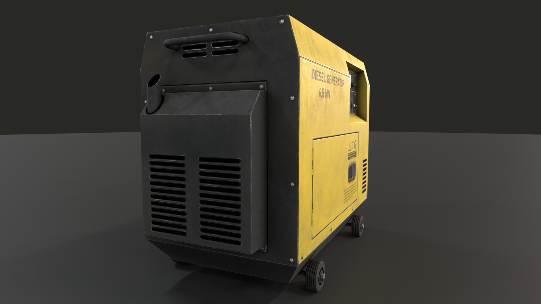 ArtStation - Diesel generator | Game Assets