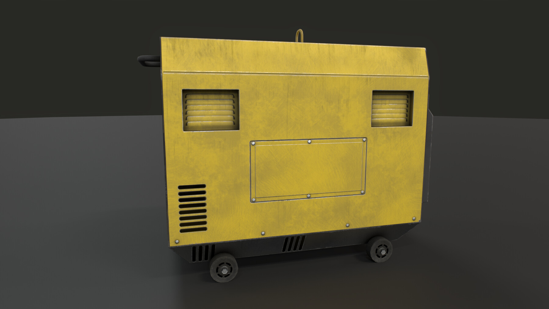 ArtStation - Diesel generator | Game Assets