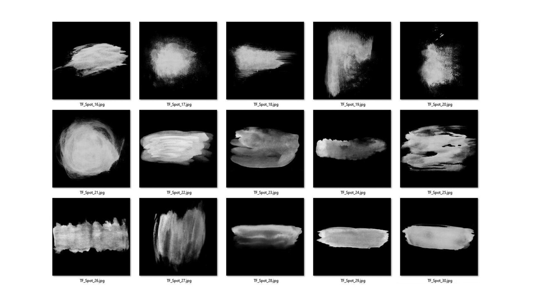 ArtStation - 110 Watercolor Alphas Pack | Brushes