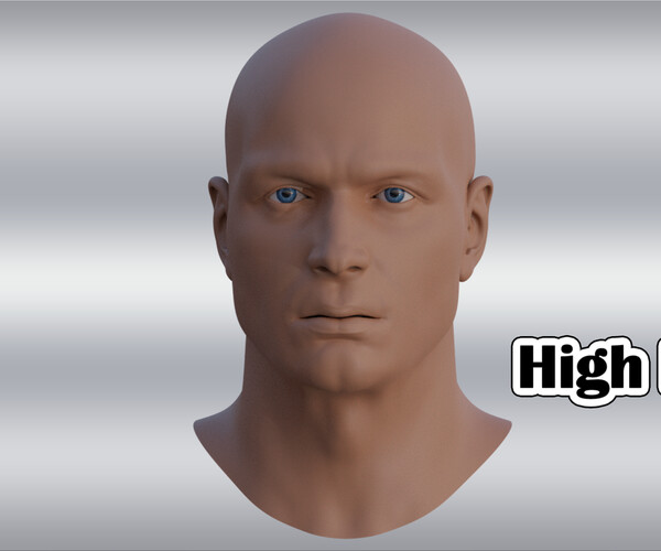 ArtStation - Male Head 02 | Resources