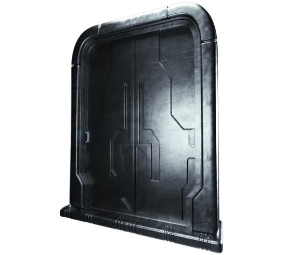 ArtStation - Sci-fi Space Ship Door | Resources
