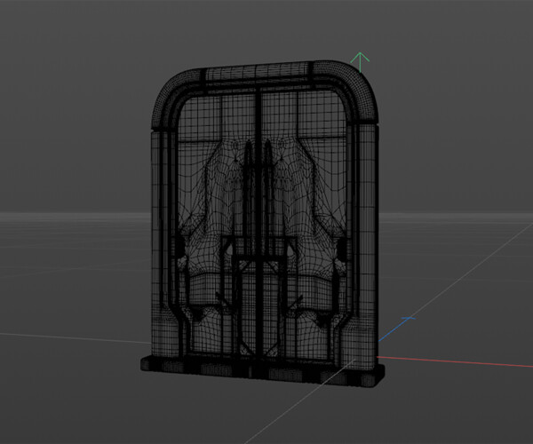 ArtStation - Sci-fi Space Ship Door | Resources