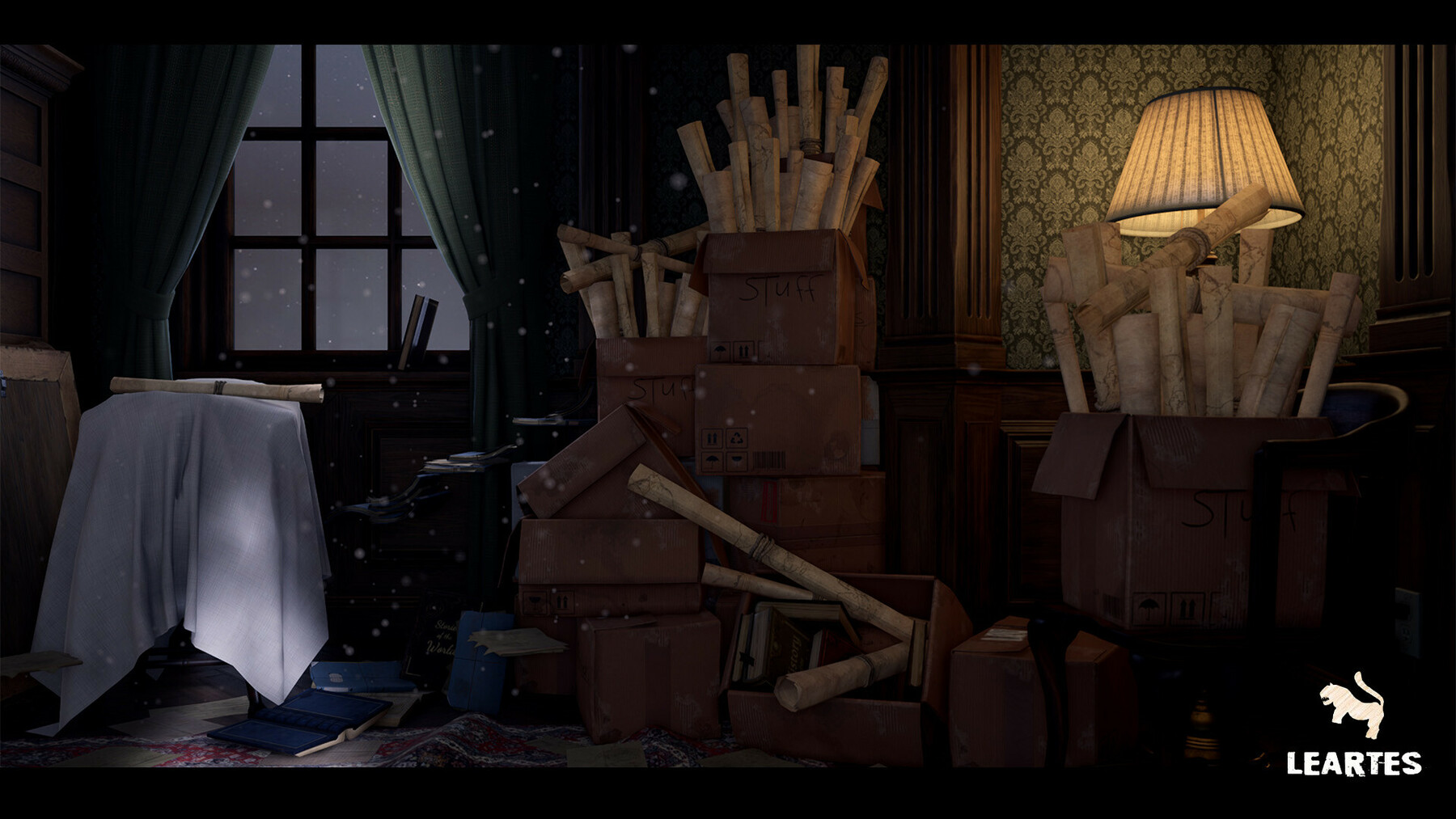 ArtStation - Victorian Interior Environment / Unreal Engine 4 | Game Assets