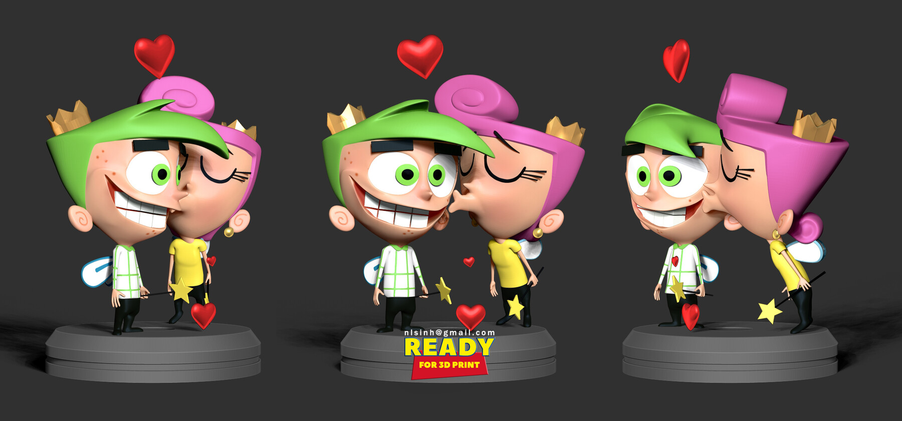 ArtStation - Cosmo and Wanda | Resources