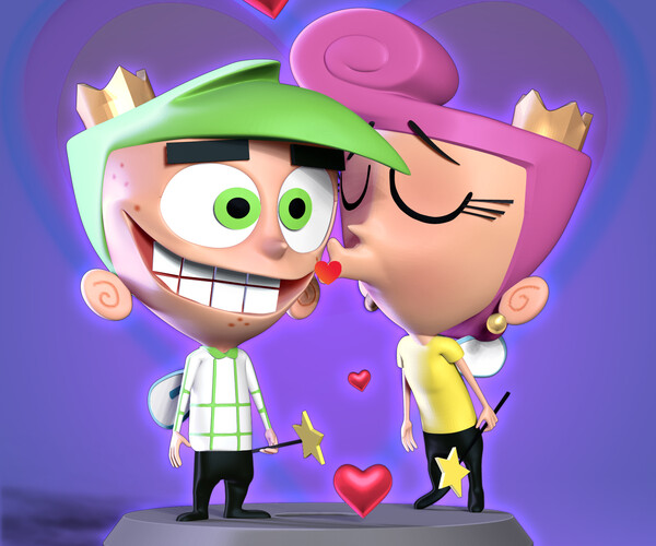 ArtStation - Cosmo and Wanda | Resources