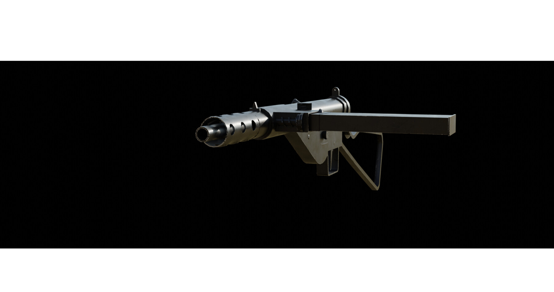 ArtStation - Sten MKII Rigged GameReady | Game Assets