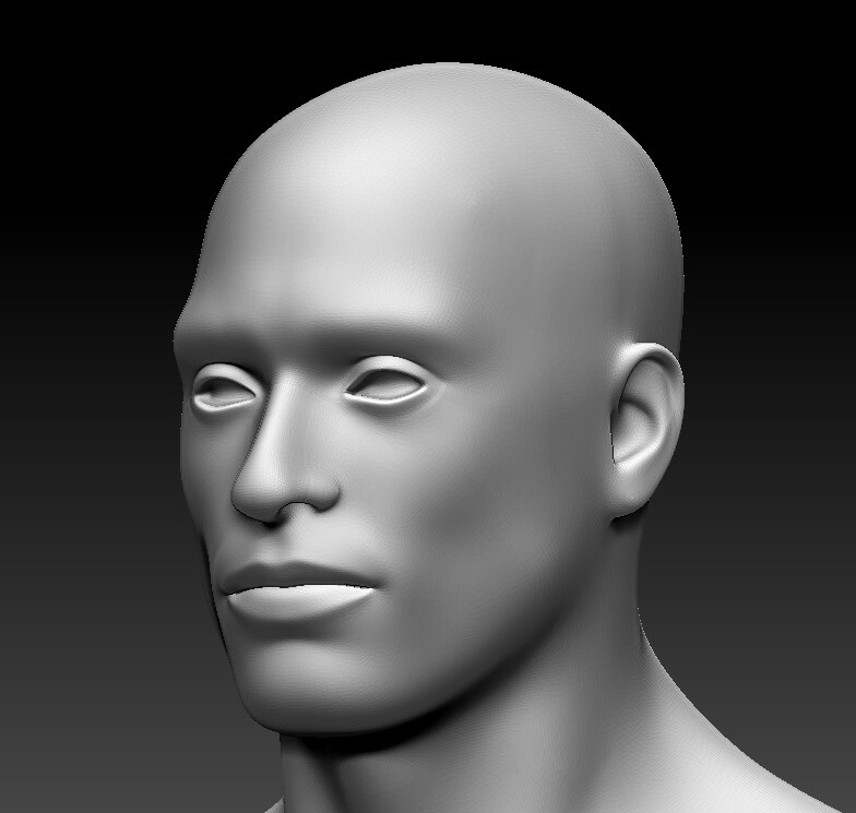 ArtStation - Male Game Ready Base Mesh AAA | Game Assets