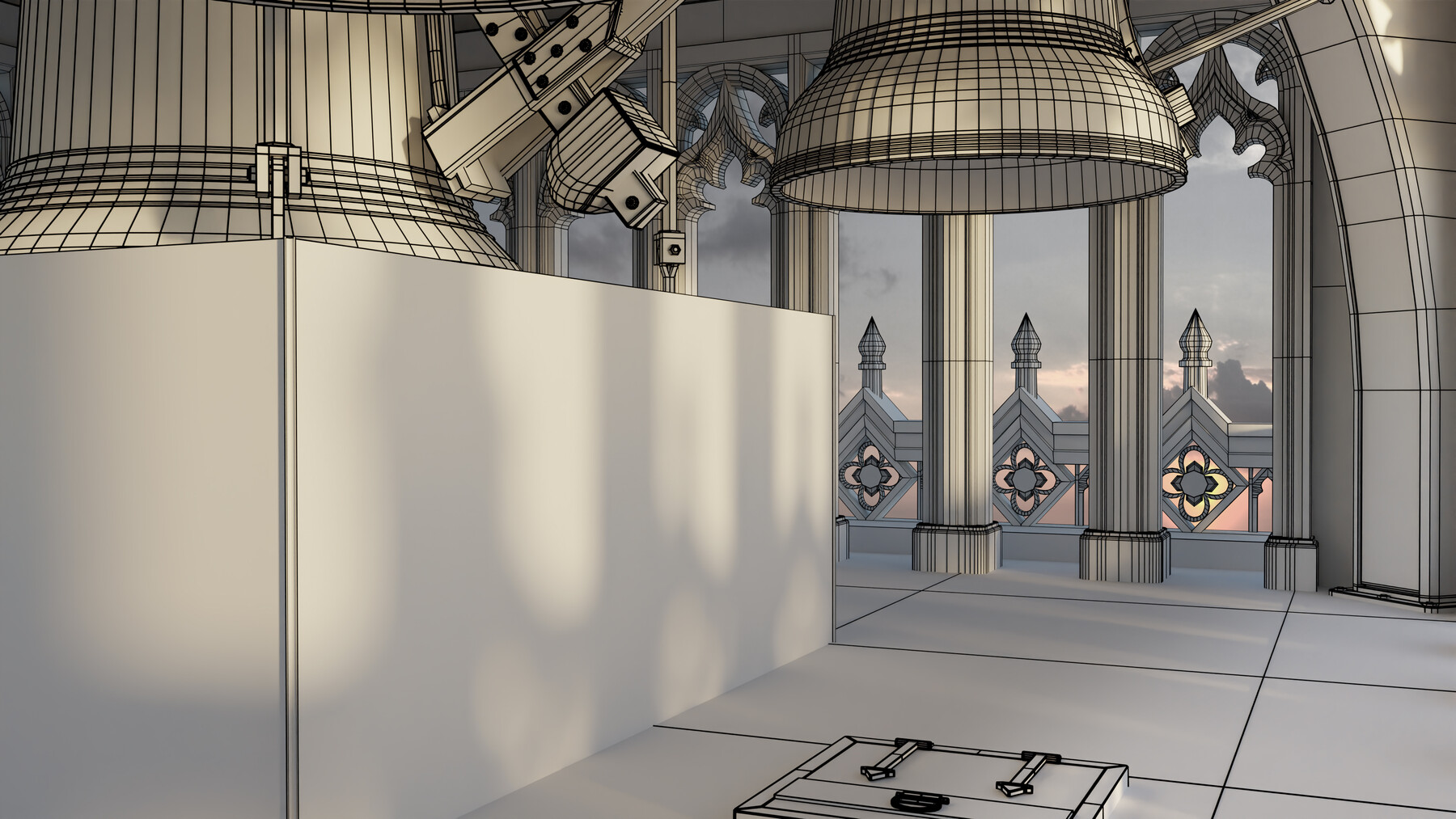 ArtStation - Big Ben tower - Elizabeth tower | Game Assets