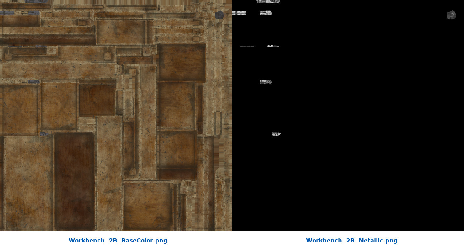 ArtStation - Workbench 2B | Game Assets