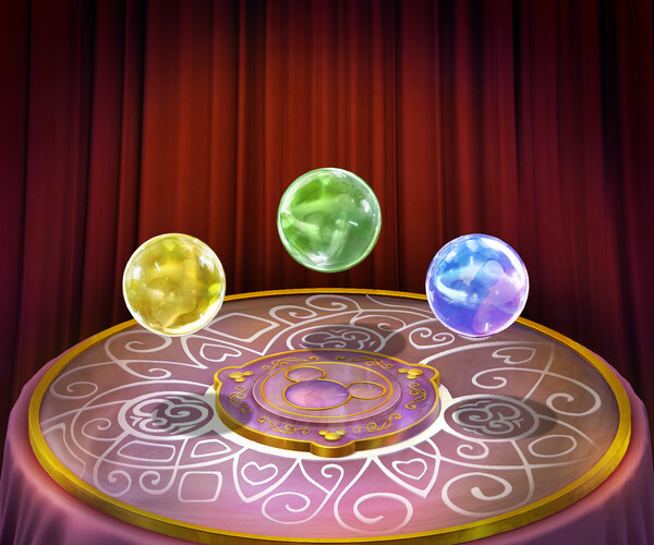 ArtStation - Disney main city - Crystal Ball 03 | Game Assets