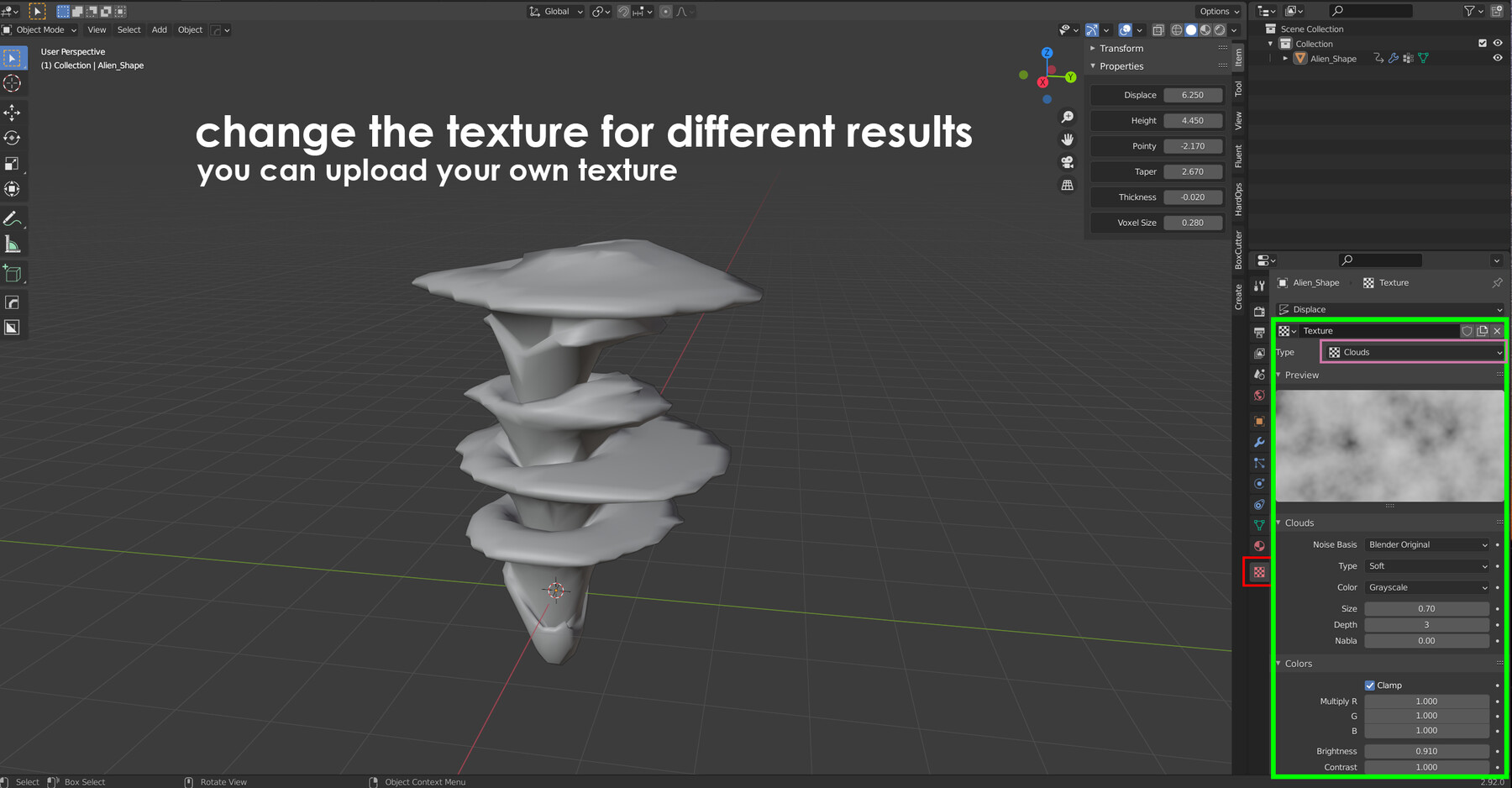 ArtStation - Alien Shapes for Concept Art - Blender | Resources
