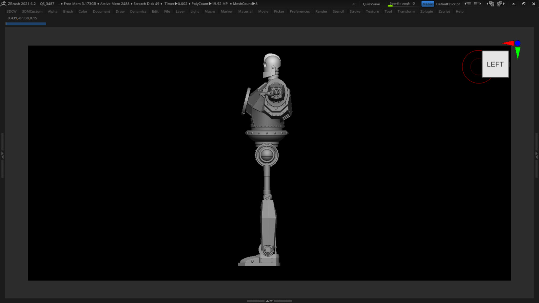 ArtStation - Iron Giant Full model | Resources