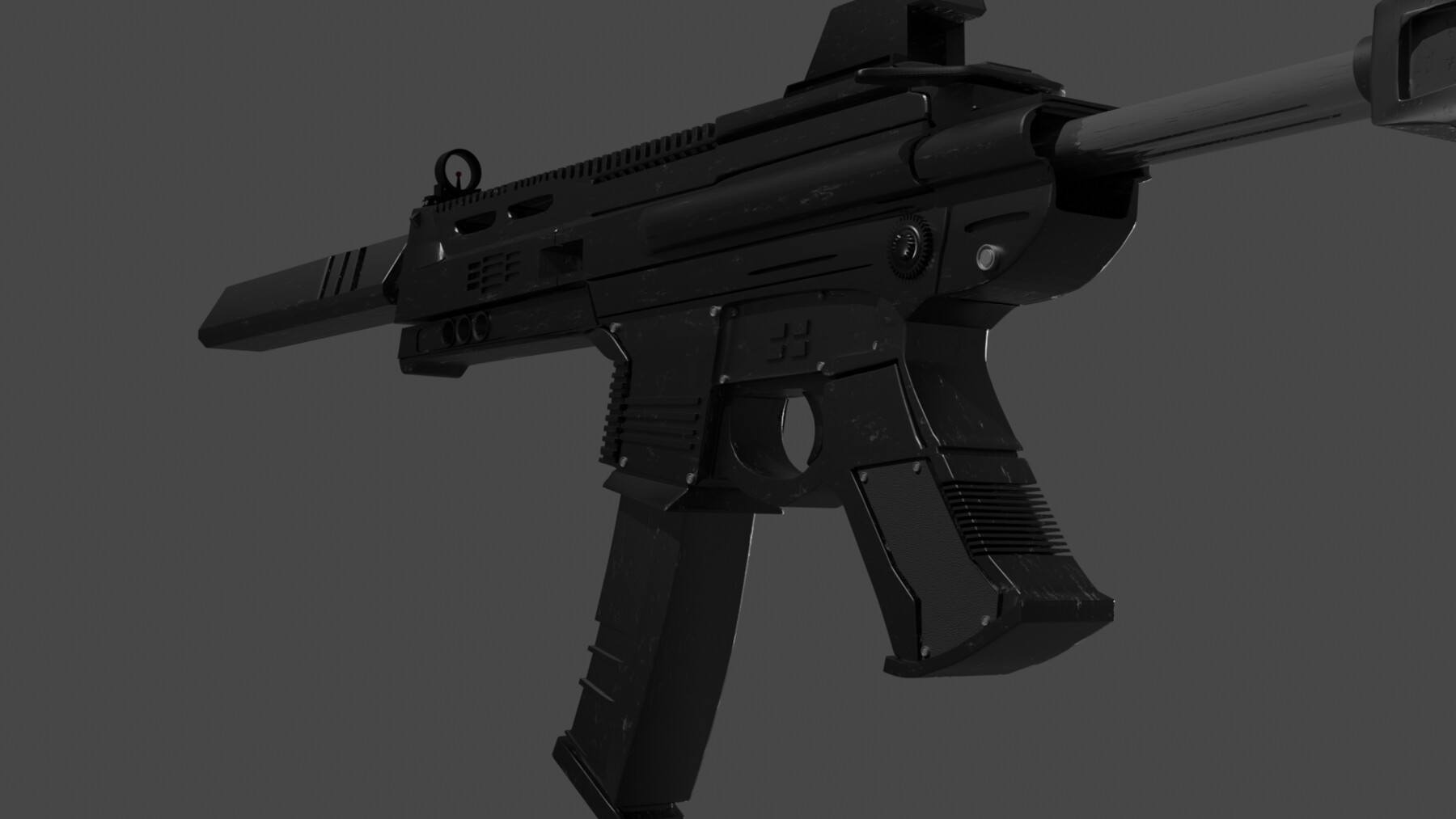 ArtStation - sub machine gun | Game Assets