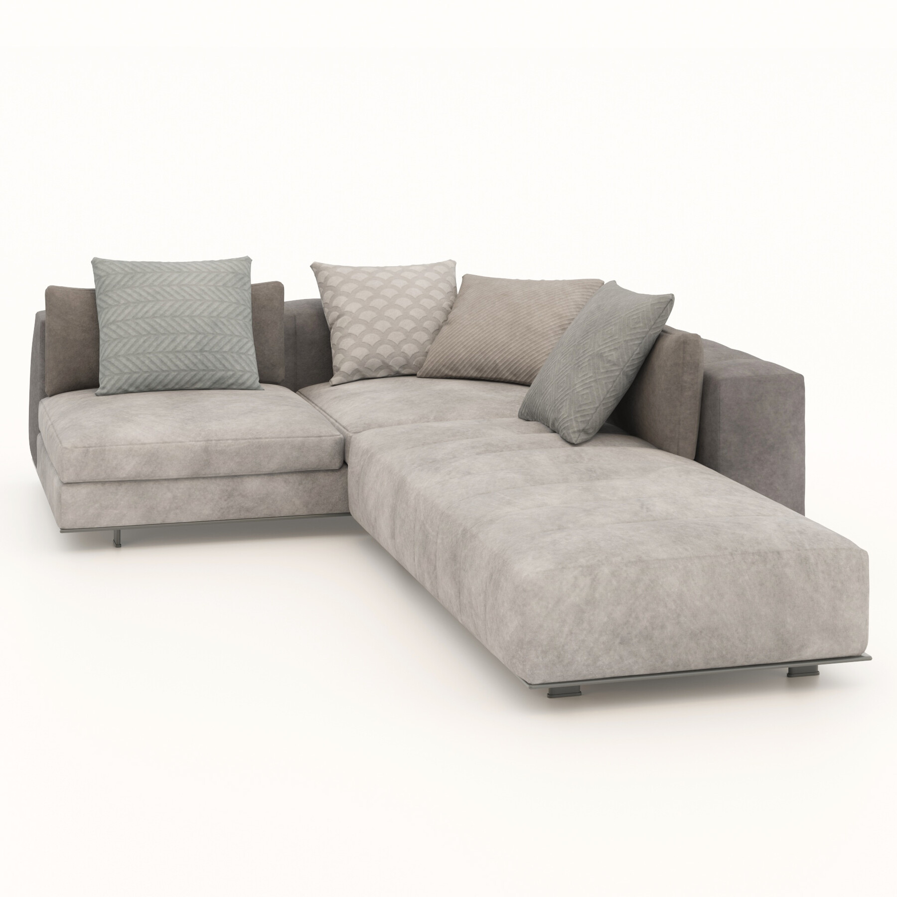 ArtStation - corner sectional sofa | Resources