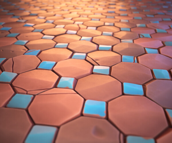 ArtStation - Stylized Floor Tiles | Resources