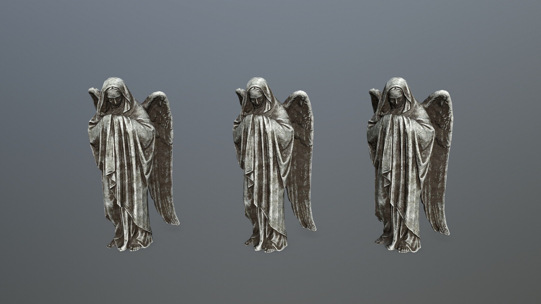 ArtStation - angel statue | Game Assets
