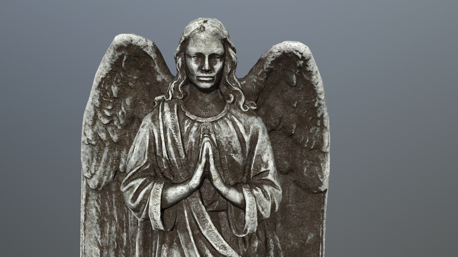 ArtStation - angel statue | Game Assets