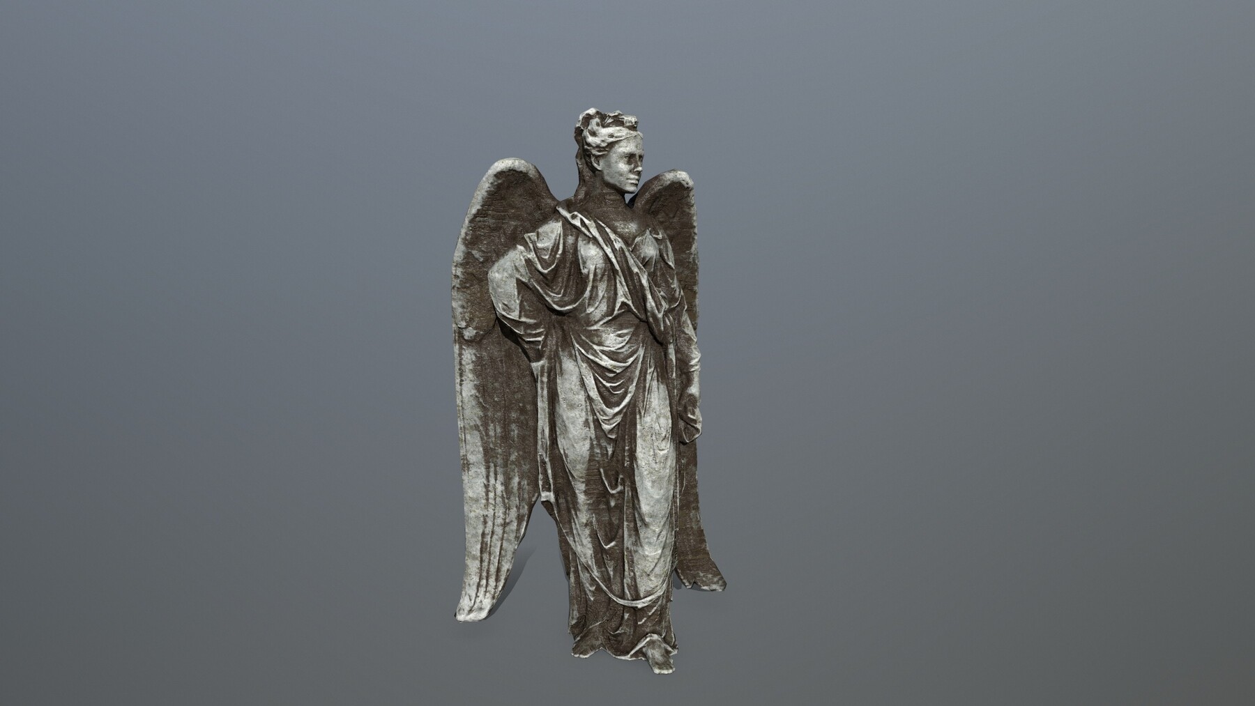 ArtStation - angel statue 5 | Game Assets