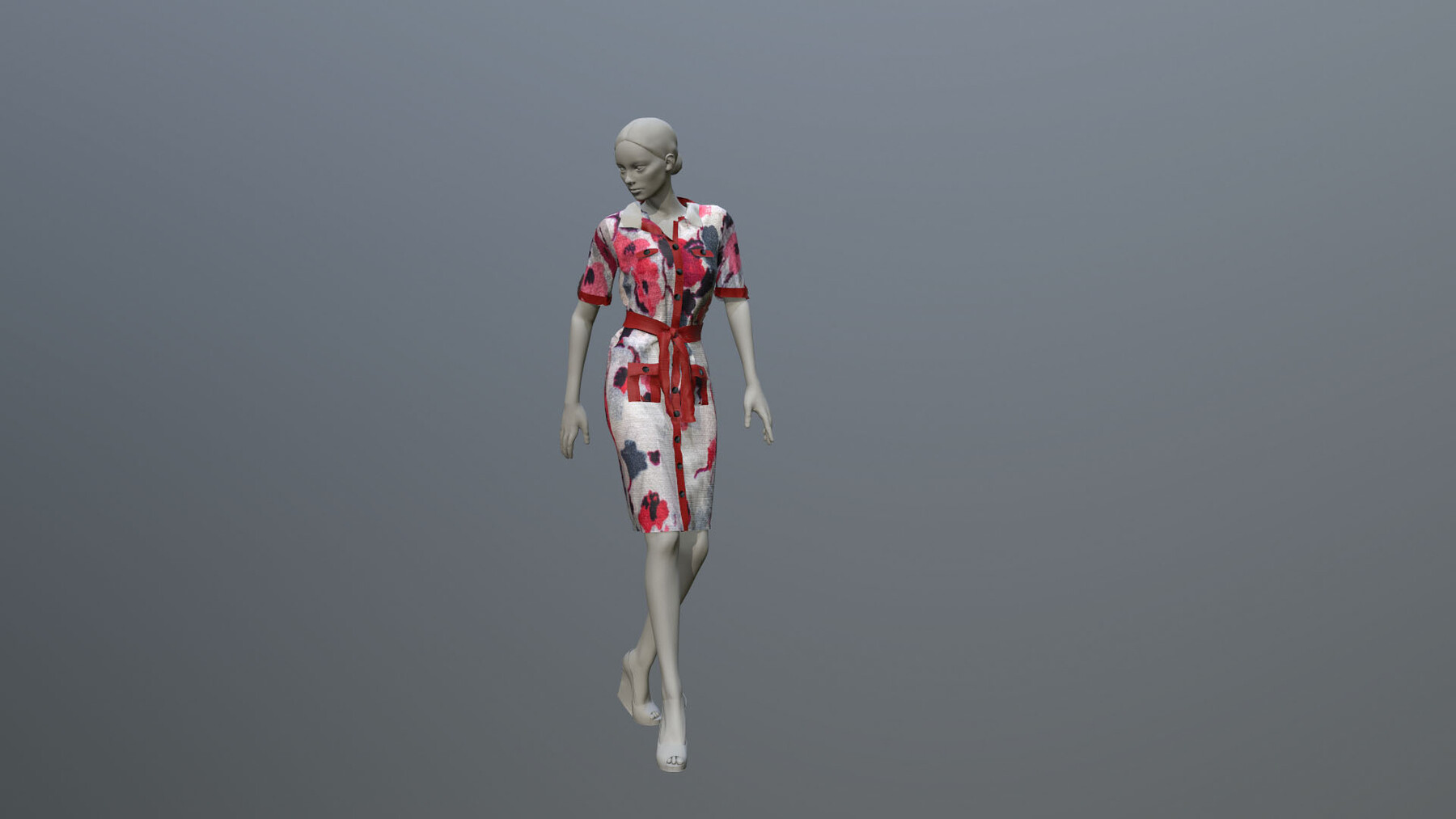 ArtStation - Military Dress | Game Assets