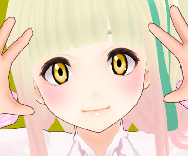 ArtStation - [ VRoid ] Pokemon Trainer Eye Texture Pack | Game Assets