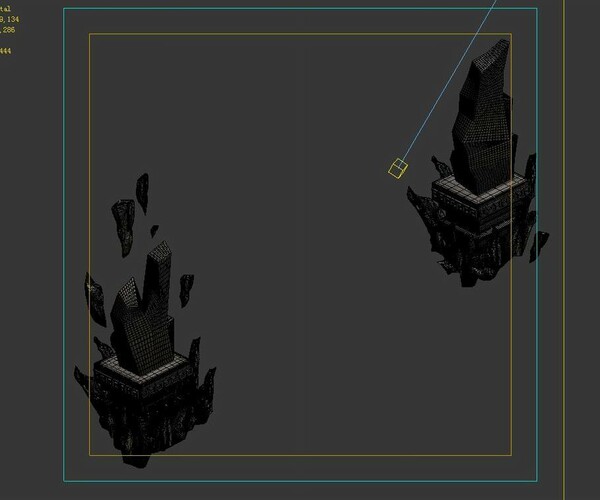ArtStation - Magic Palace - Mountain - Stone tablet | Game Assets