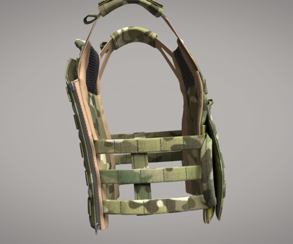 ArtStation - Military Bulletproof Plate Carrier Vest Crye Precision JPC ...