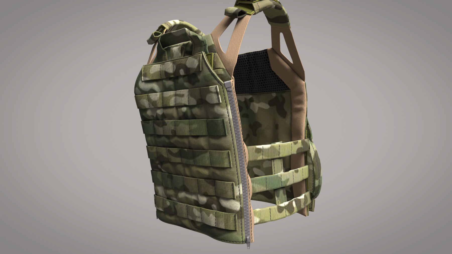 ArtStation - Military Bulletproof Plate Carrier Vest Crye Precision JPC ...