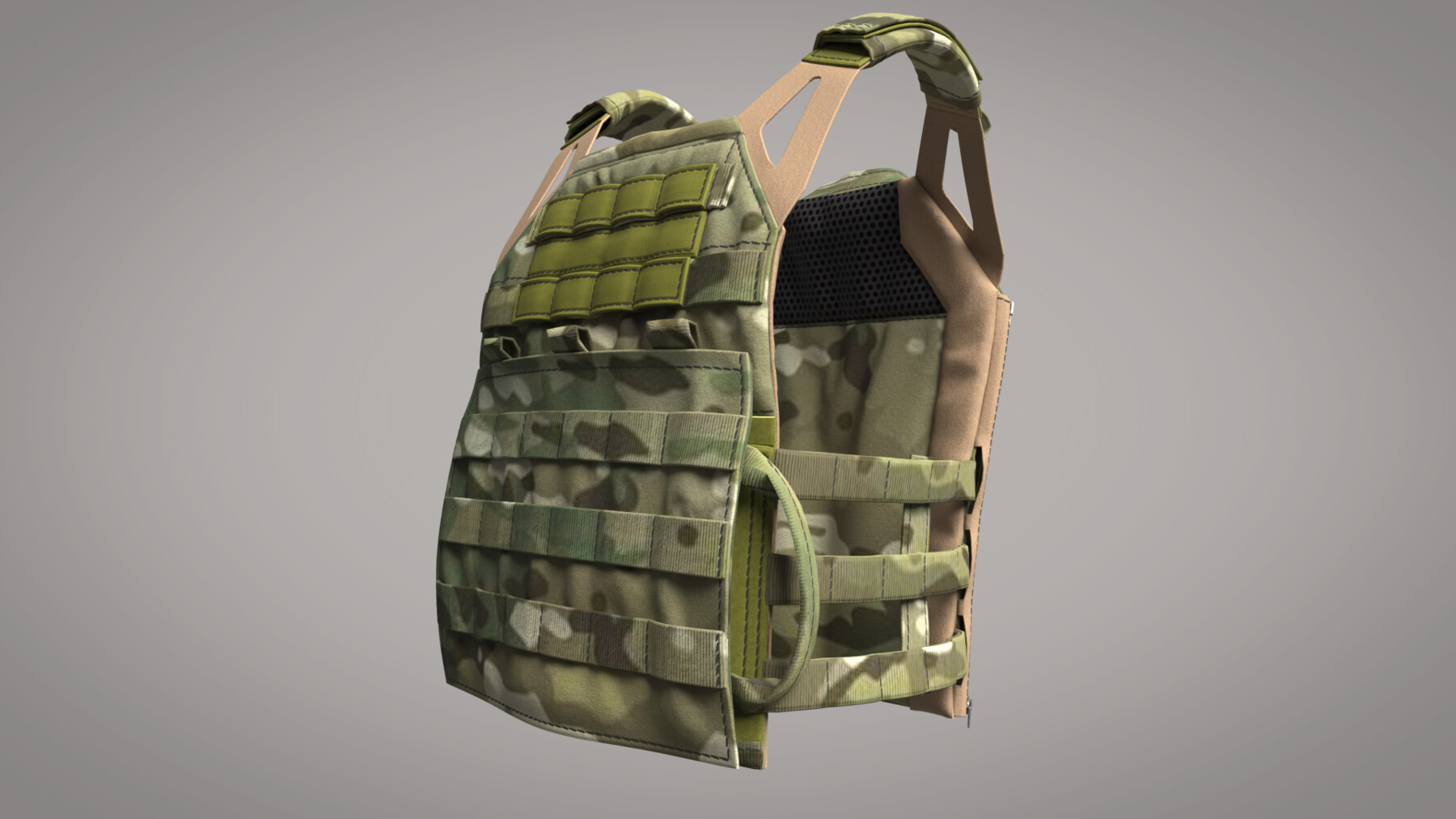ArtStation - Military Bulletproof Plate Carrier Vest Crye Precision JPC ...