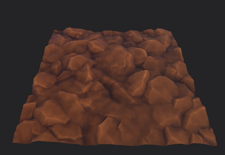 ArtStation - Smart Stylized Rocks Material | Game Assets