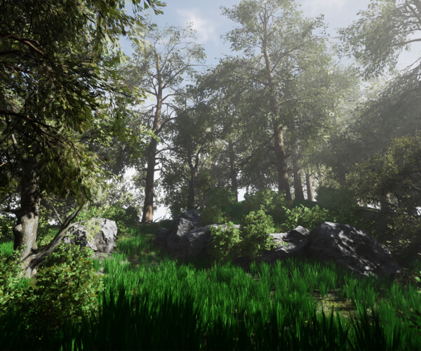 ArtStation - Nature Environment Asset Pack vol 2 | Game Assets