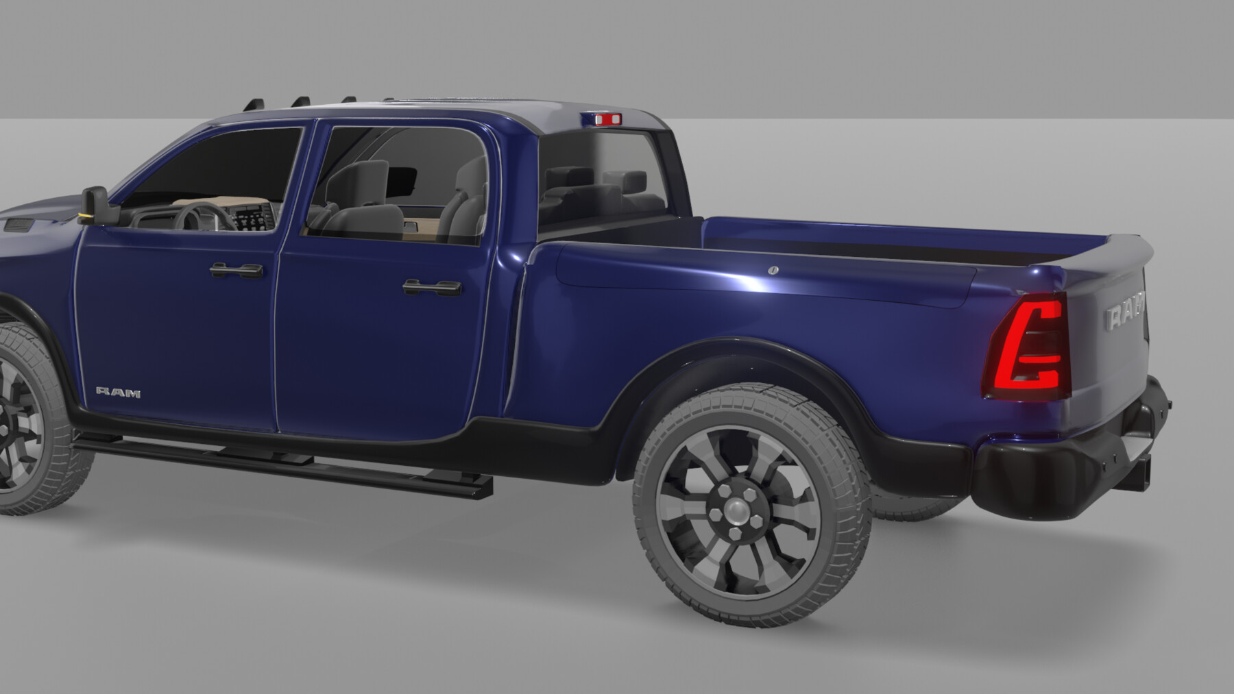 ArtStation - Dodge Ram | Game Assets