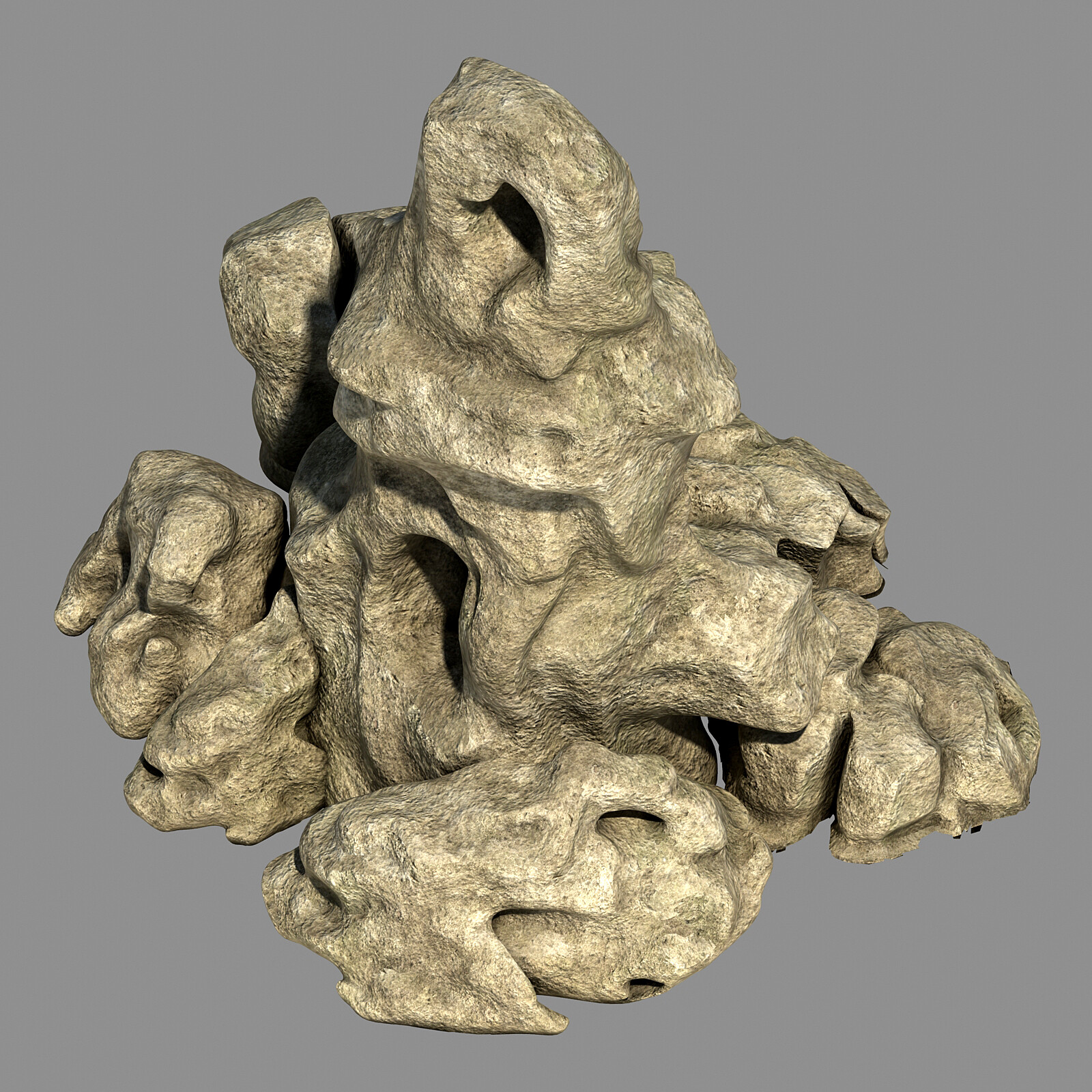 ArtStation - Mountain - Ore 03 | Game Assets