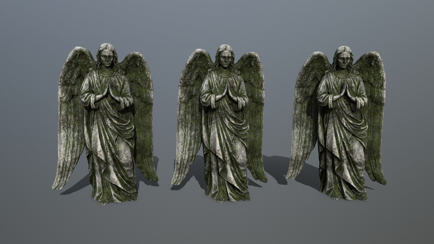 ArtStation - angel statue 4 | Game Assets