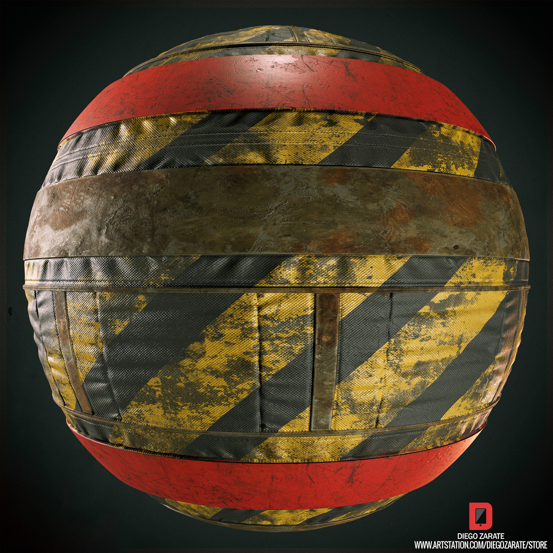 ArtStation - PBR - FACTORY DIRT OIL WALL - "2" 4K MATERIALS | Game Assets