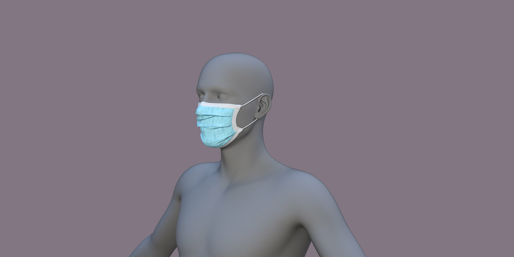 ArtStation - Surgical Mask/COVID Mask - Clo3d MD projects + OBJ | Game ...
