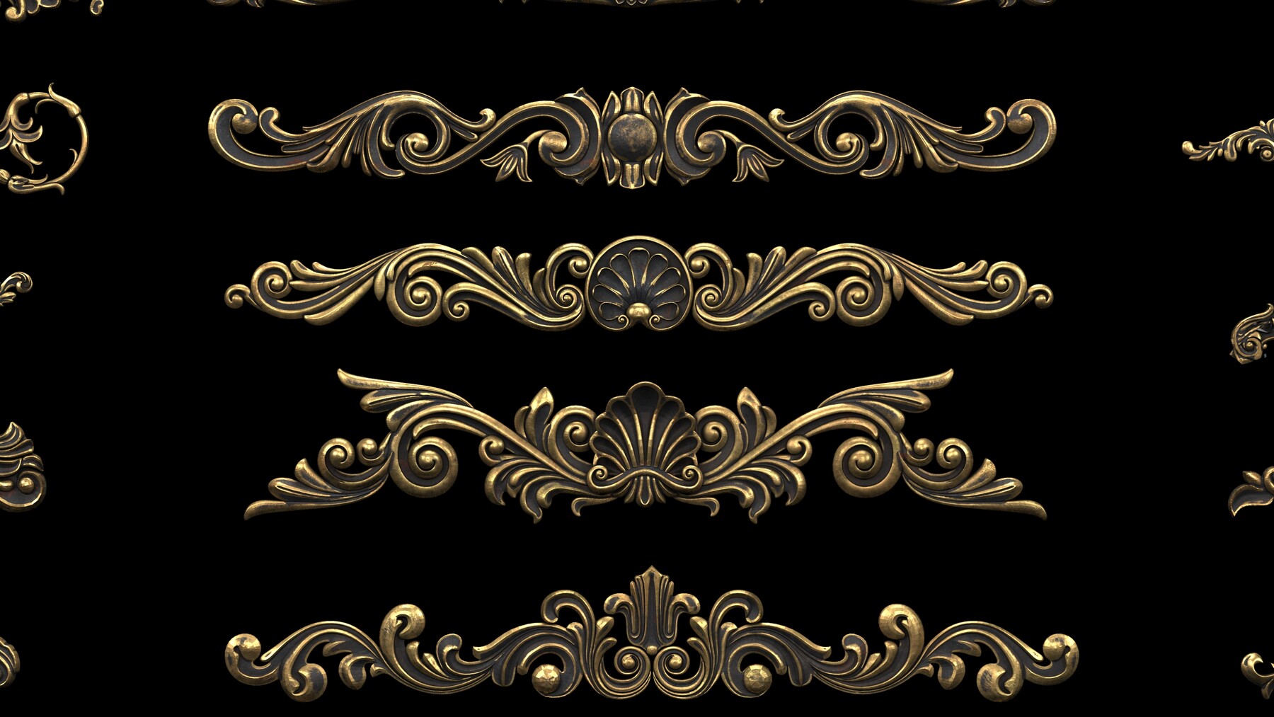 ArtStation - Collection Of Classical Ornaments | Resources
