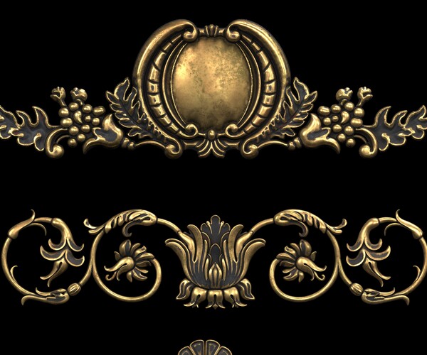 ArtStation - Collection Of Classical Ornaments | Resources