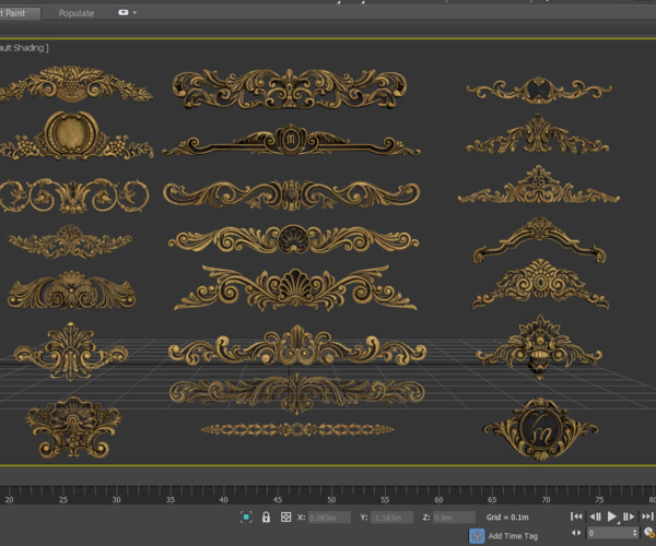 ArtStation - Collection Of Classical Ornaments | Resources