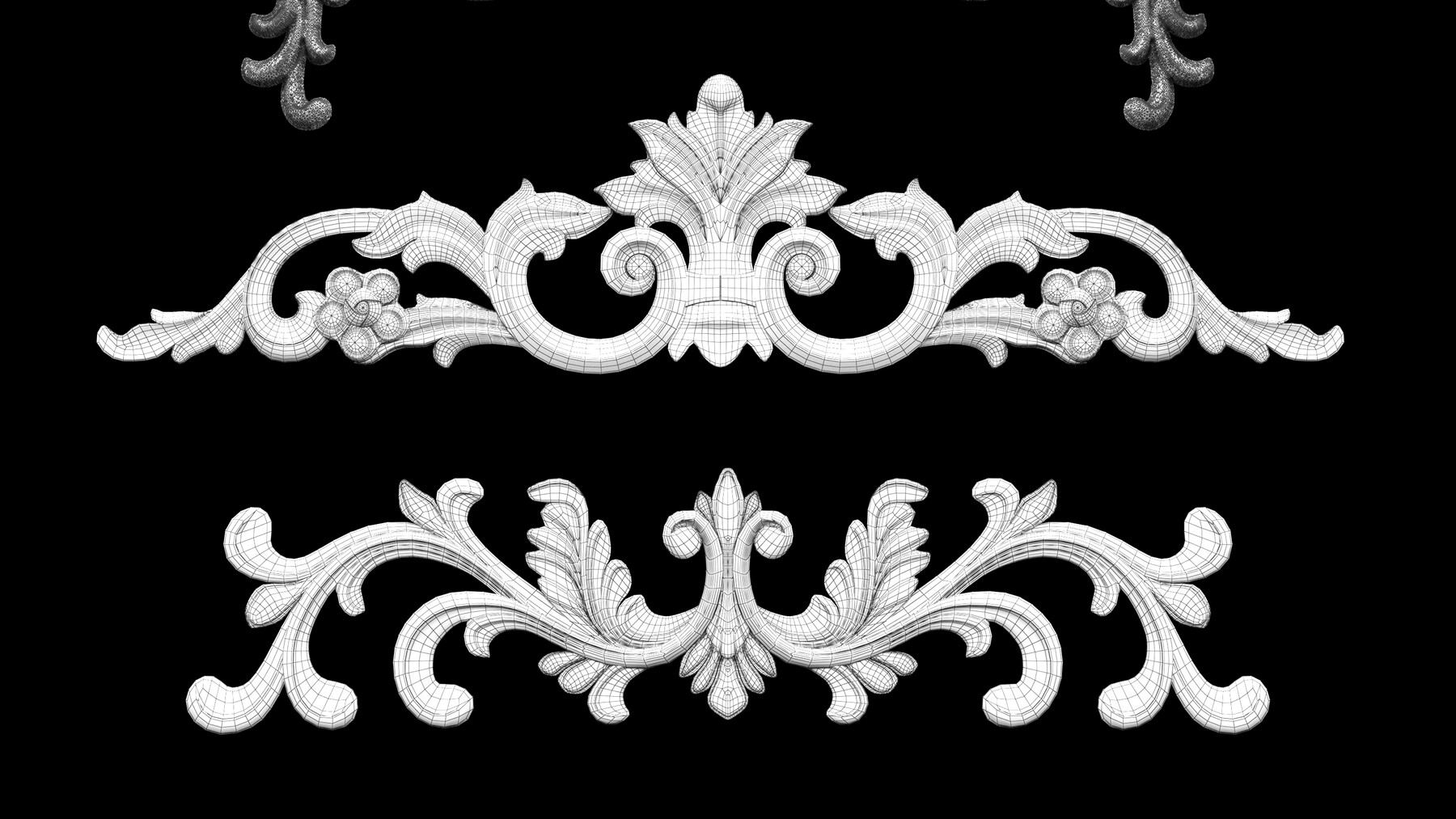 ArtStation - 4K Classical Ornaments | Resources