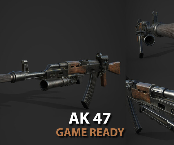 ArtStation - Ak 47 | Game Assets