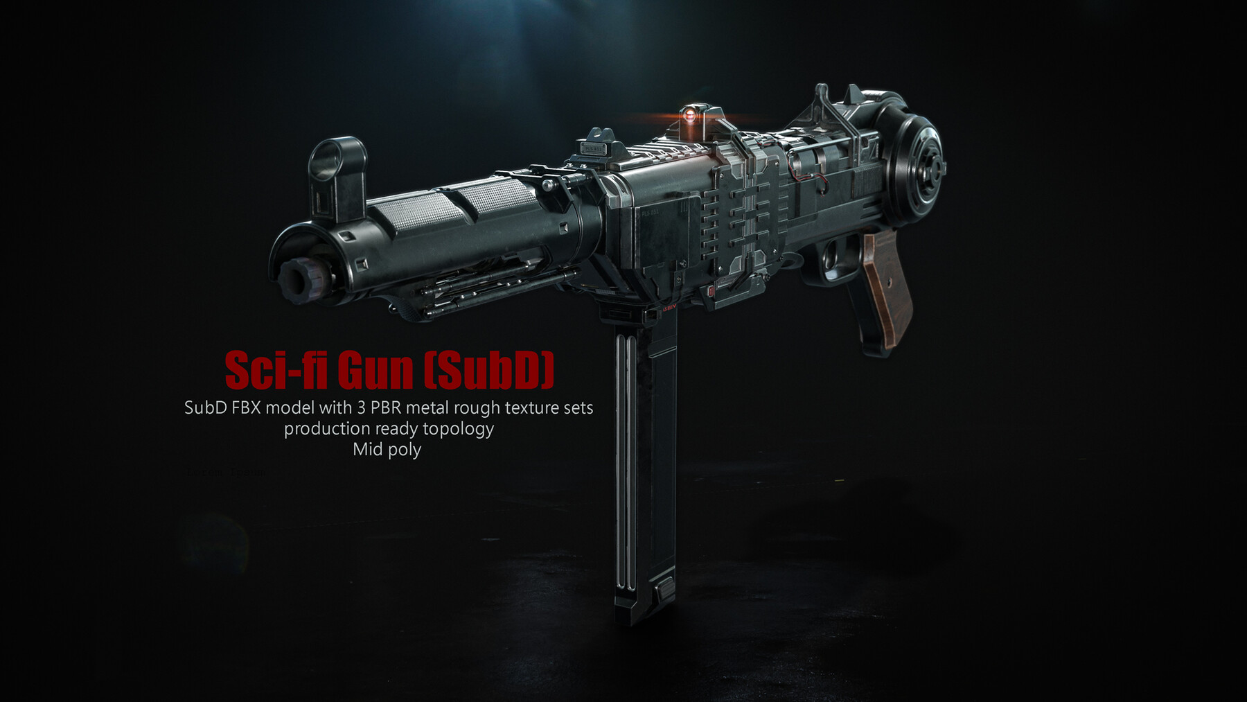 ArtStation - Gun (SubD) | Resources