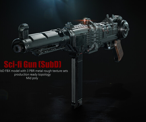 ArtStation - Gun (SubD) | Resources