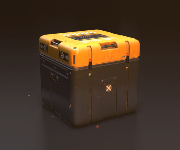 ArtStation - Sci-Fi Equipement Box | Game Assets