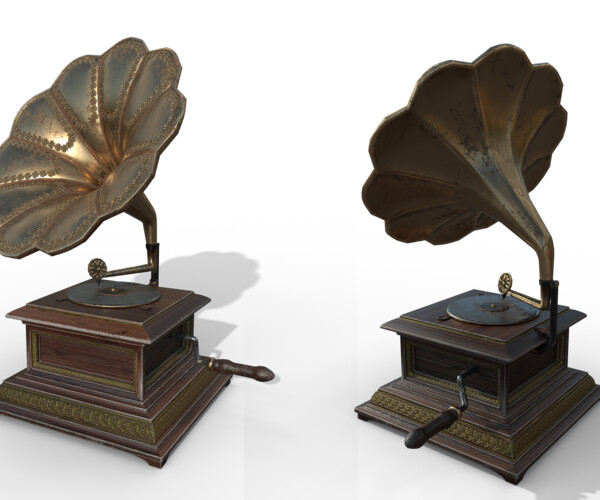 ArtStation - Gramophone 01 | Game Assets