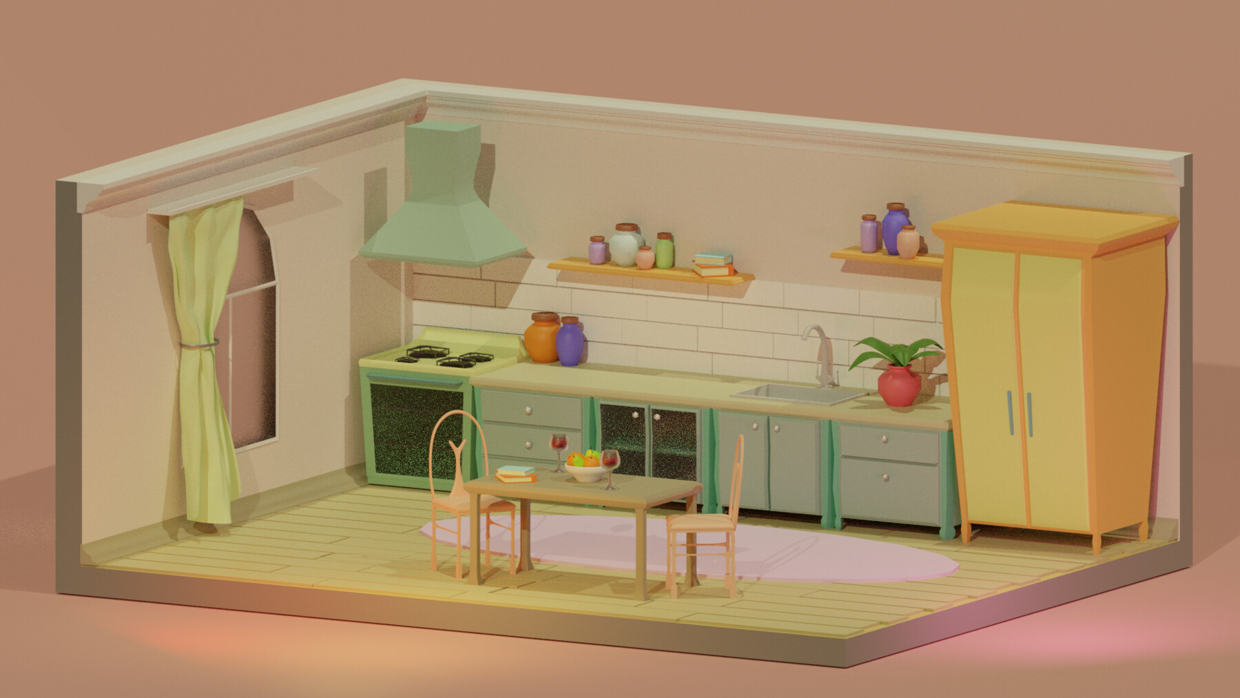 ArtStation - Tiny Kitchen | Game Assets