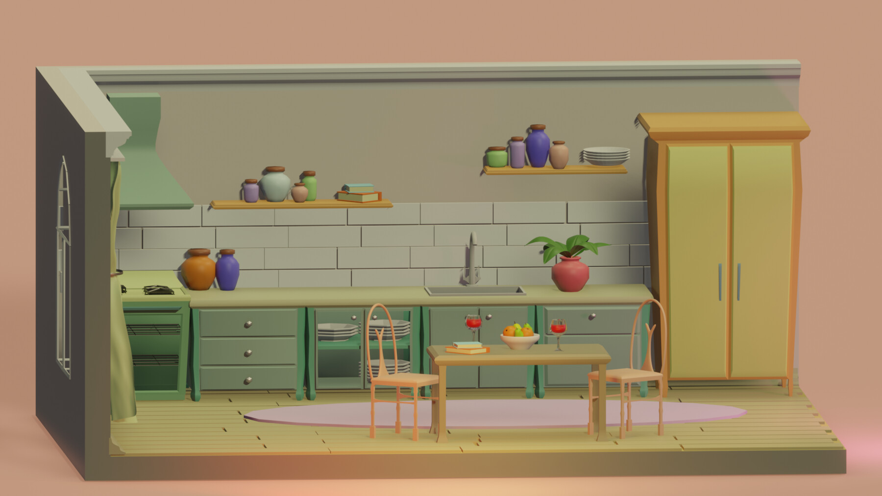 ArtStation - Tiny Kitchen | Game Assets