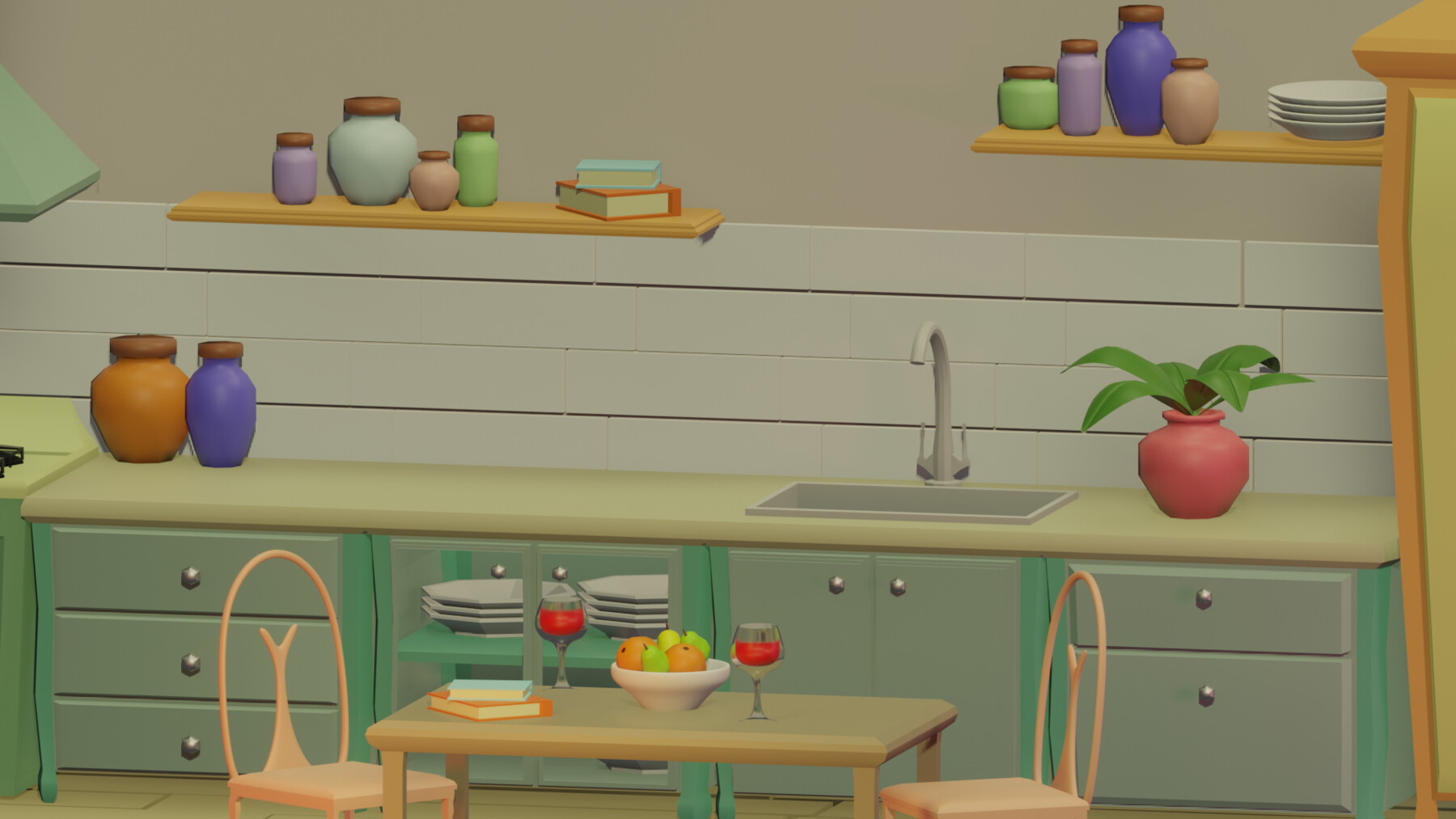 ArtStation - Tiny Kitchen | Game Assets